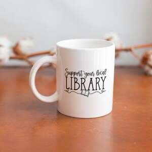 Support Your Local Library SVG | Reading PNG, Book Lover, Librarian ...