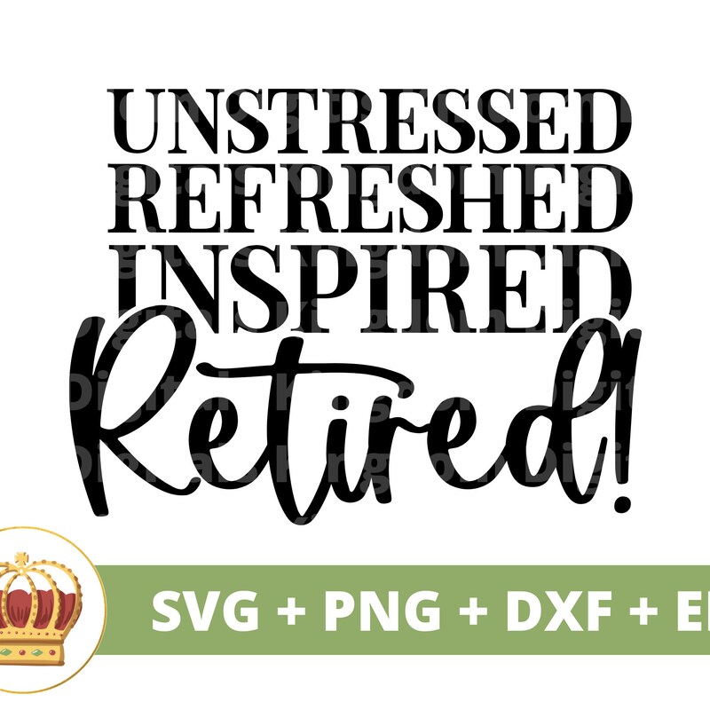 Retired Svg - Etsy