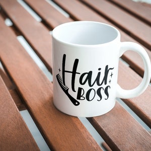 Hair Boss SVG | Hair Stylist SVG, Scissors, Comb, Salon Sign ...