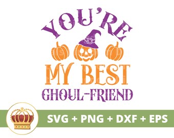 Ghoul Friend Svg - Etsy