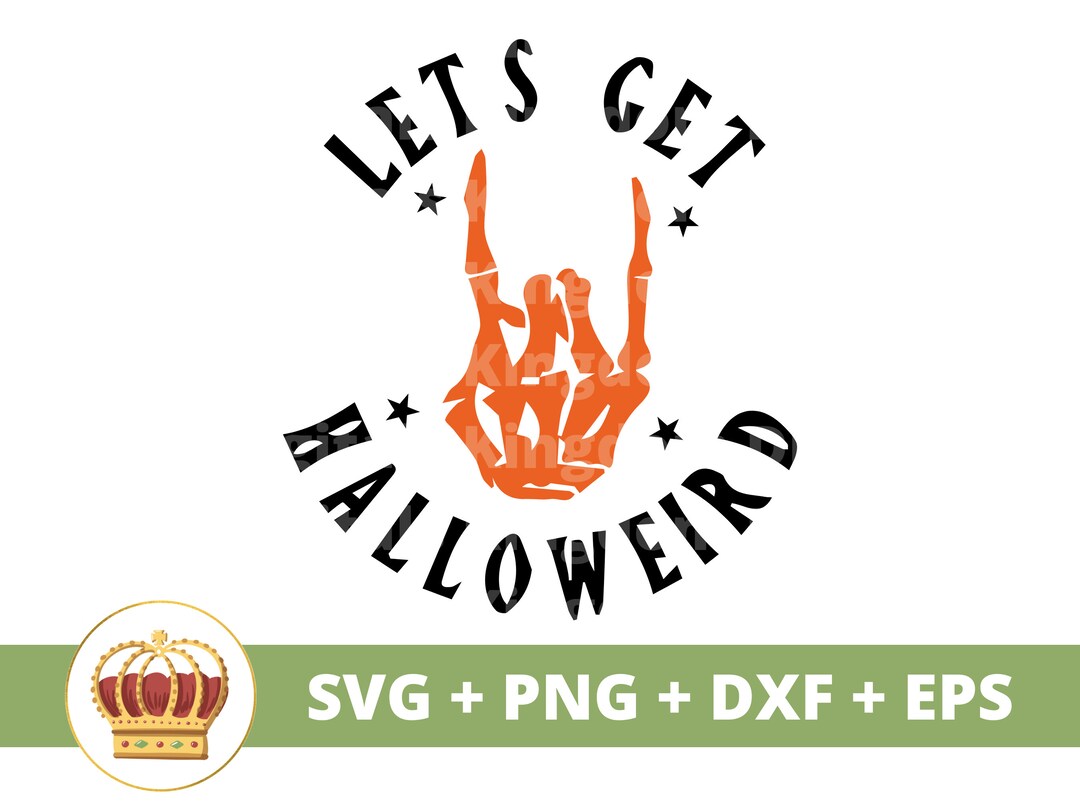 Let's Get Halloweird SVG | Halloween Svg Fall Spooky Cute Funny ...