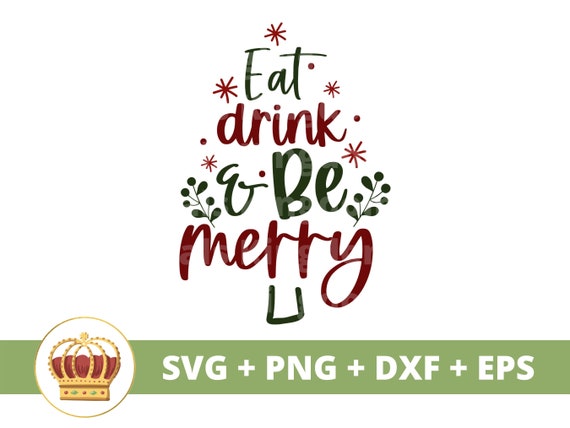 Eat Drink & Be Merry SVG Country Sign Png Funny Kitchen - Etsy