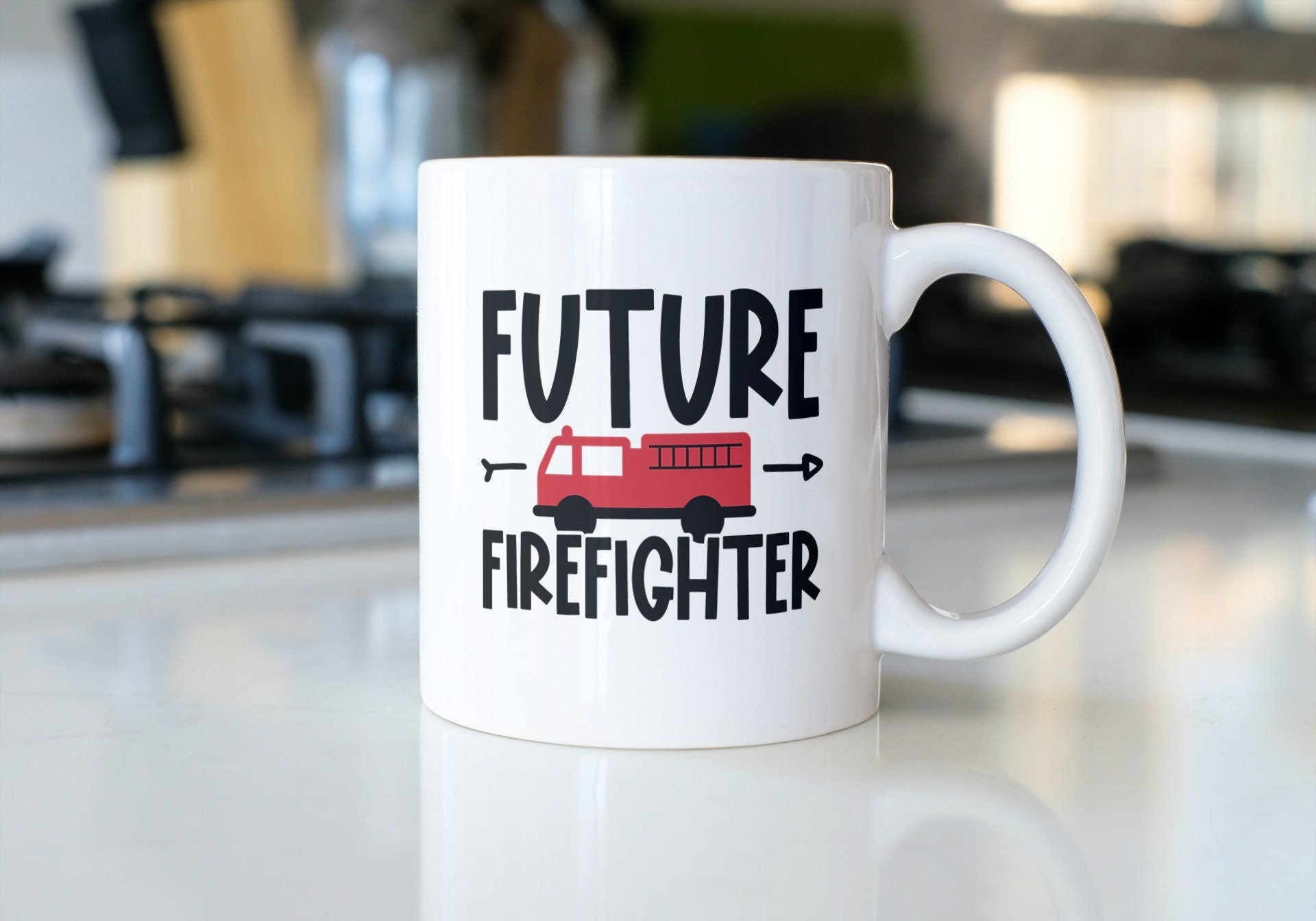 Future Firefighter SVG | Baby Firefighters, Fire Truck SVG, Fireman ...