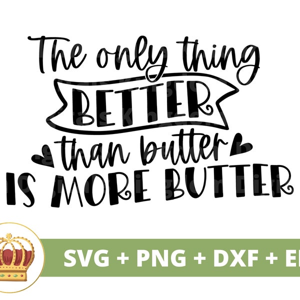 Butter Svg - Etsy