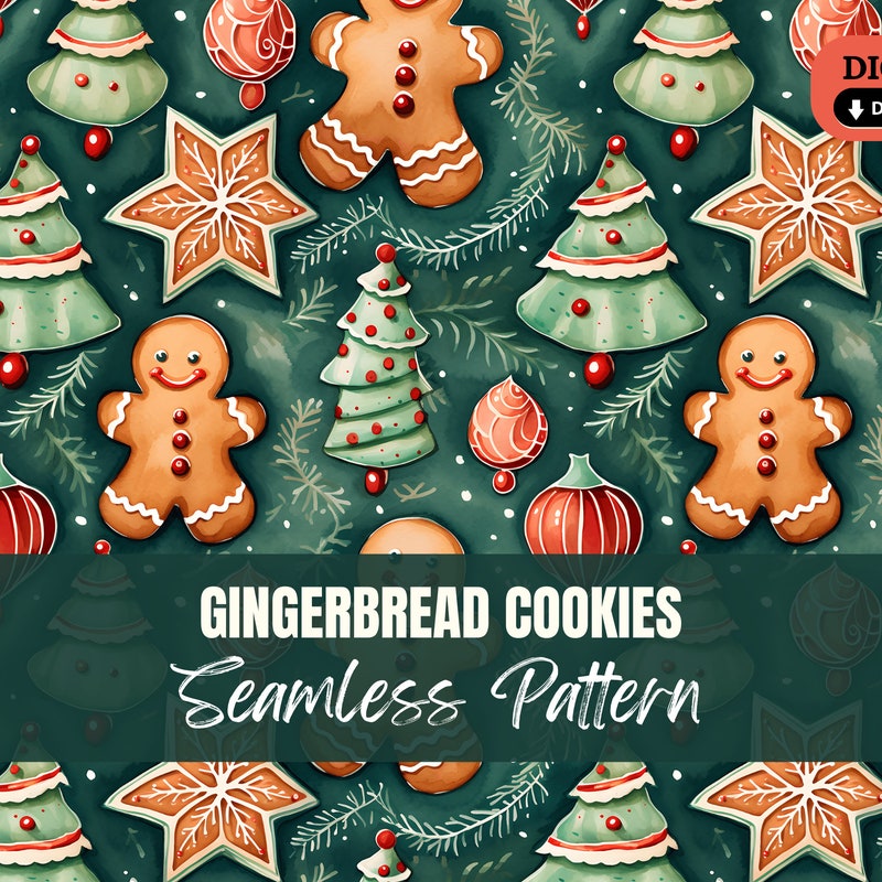 Gingerbread Craft Wallpaper - Etsy