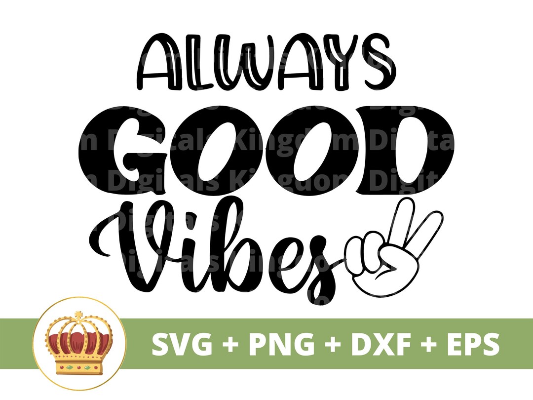 Always Good Vibes SVG PNG | Boho Quotes Bohemian Sayings Girl Celestial ...