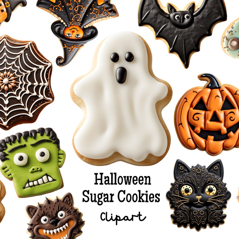 Sugar Cookie Clipart - Etsy