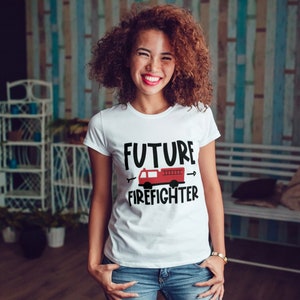 Future Firefighter SVG | Baby Firefighters, Fire Truck SVG, Fireman ...