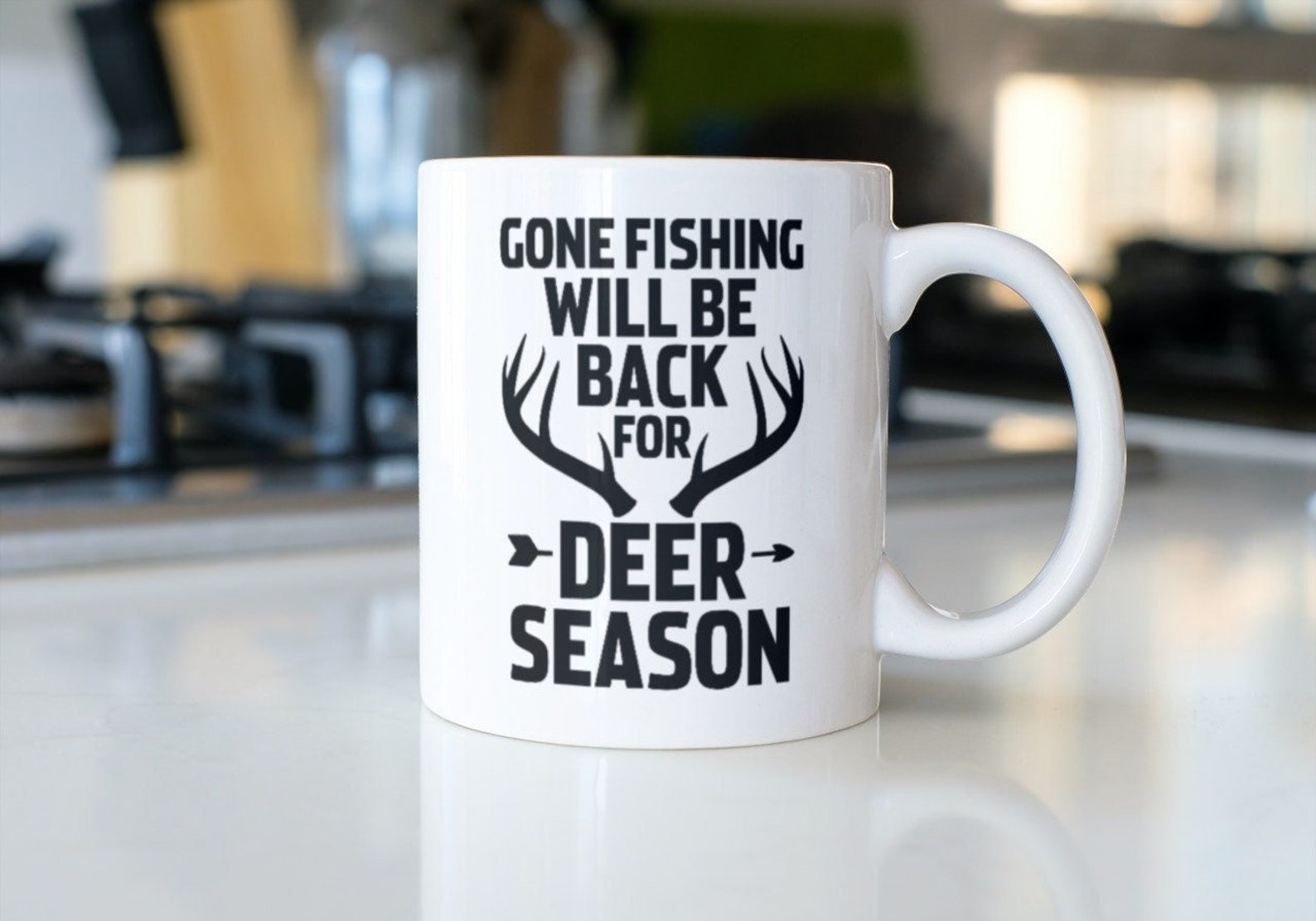 Gone Fishing Be Back for Deer Seasons SVG | Funny Fisherman Clipart ...