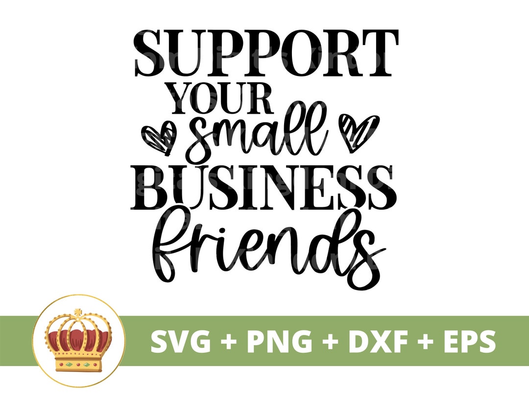 Support Your Small Business Friends SVG | Girl Boss Babe Entrepreneur ...