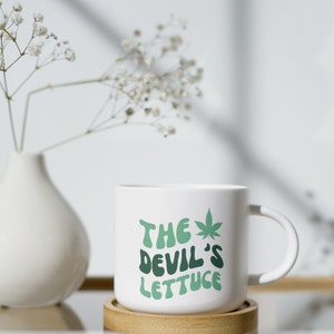 The Devil's Lettuce SVG Weed Svg Cannabis Leaf Stoner - Etsy