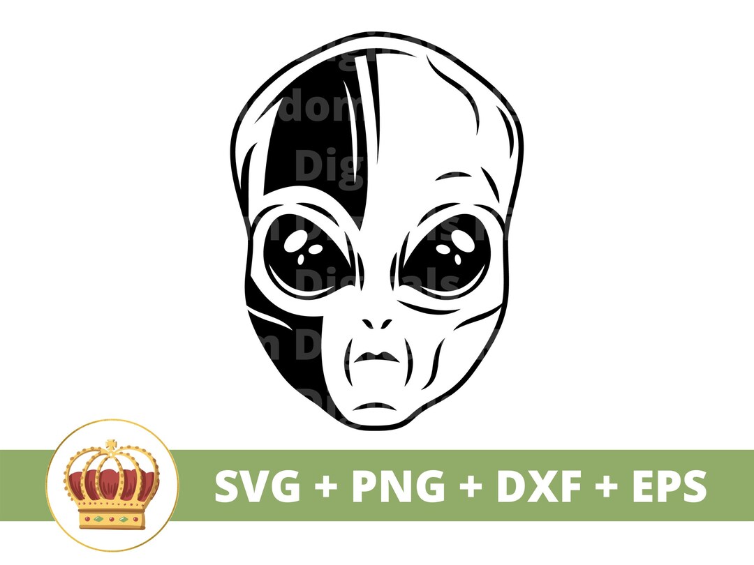 Alien SVG | Outer Space Svg, Astronaut, ET, Spaceship, Universe, Galaxy ...