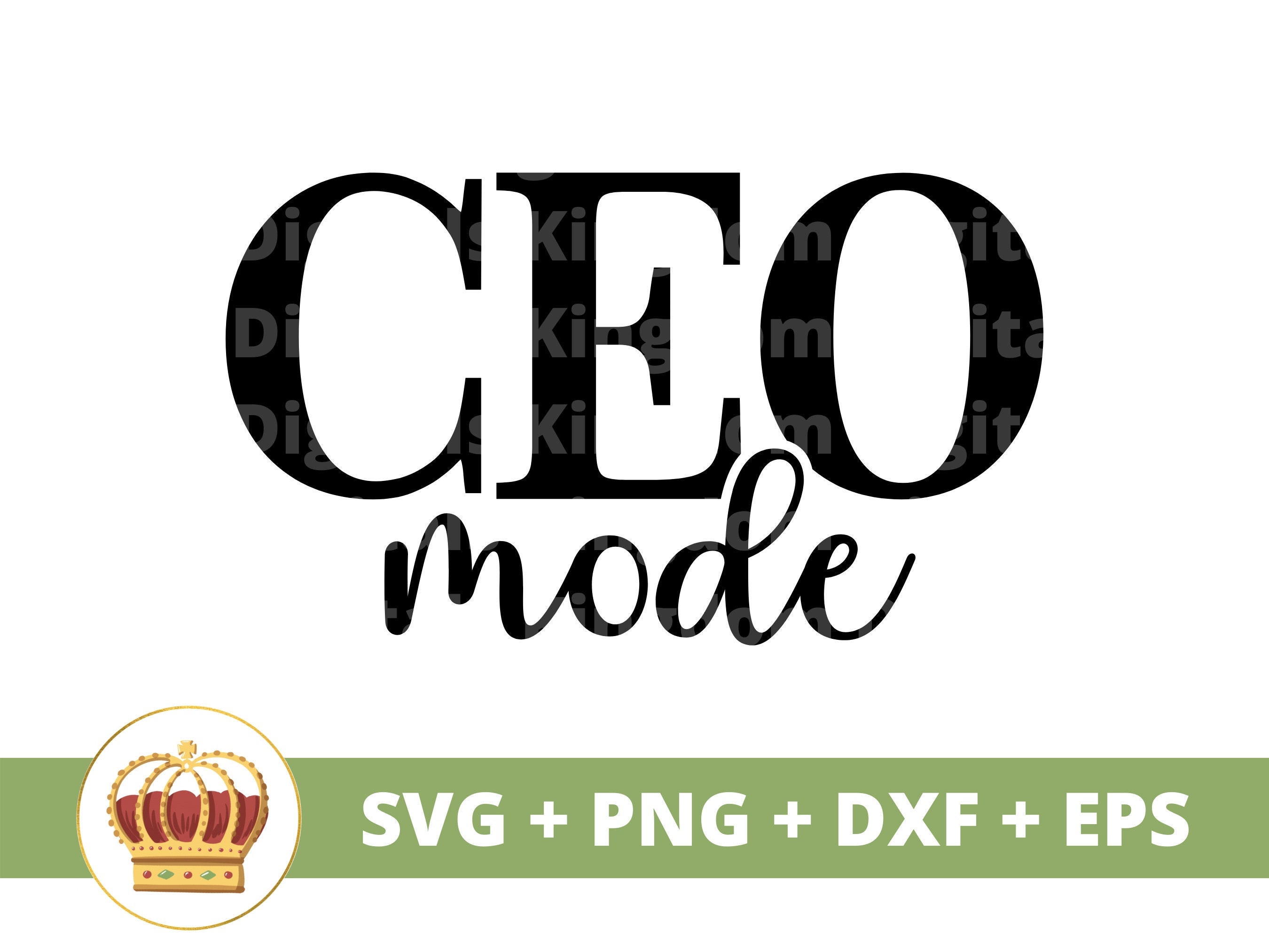 CEO Mode SVG | Girl Boss Babe Lady CEO Entrepreneur Small Business ...