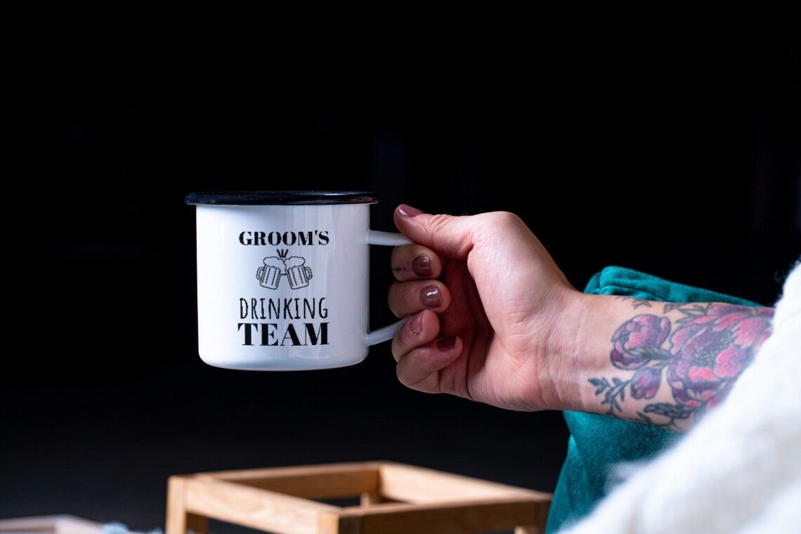 Grooms Drinking Team SVG | Wedding Bridesmaid Bachelors Party Bride ...