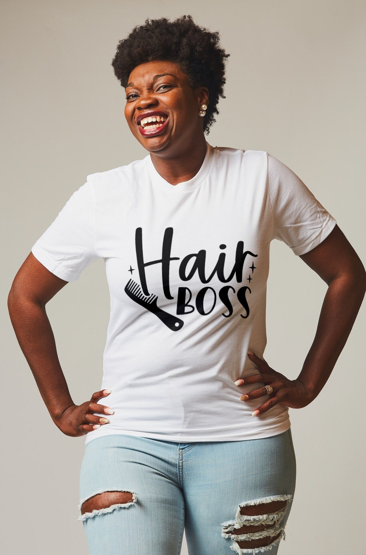 Hair Boss SVG | Hair Stylist SVG, Scissors, Comb, Salon Sign ...