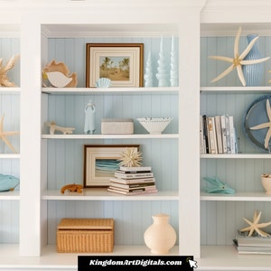 Modern Ocean Virtual Background | Zoom Background, Home Office ...