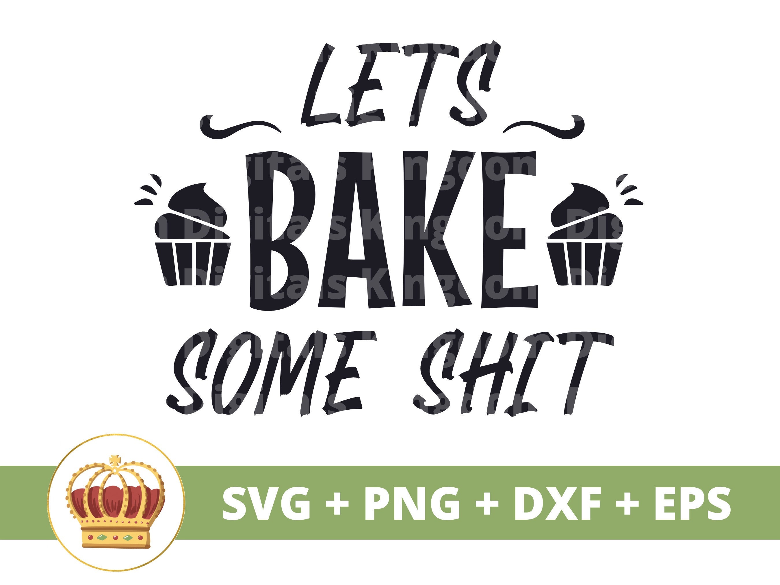 Lets Bake Some Shit SVG Kitchen Sign Baking Cooking Chef Pot - Etsy