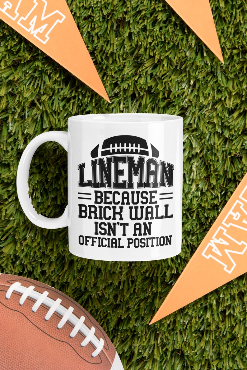 Lineman Because Brick Wall Isn't an Official Position SVG | Football ...