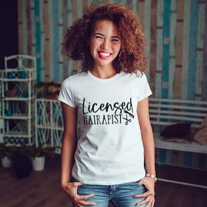 Licensed Hairapist SVG | Hair Stylist SVG, Scissors, Salon Sign ...