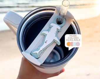 Shark Jaw Stanley Cup Topper, Shark Straw Topper, Shark Gifts, Great ...