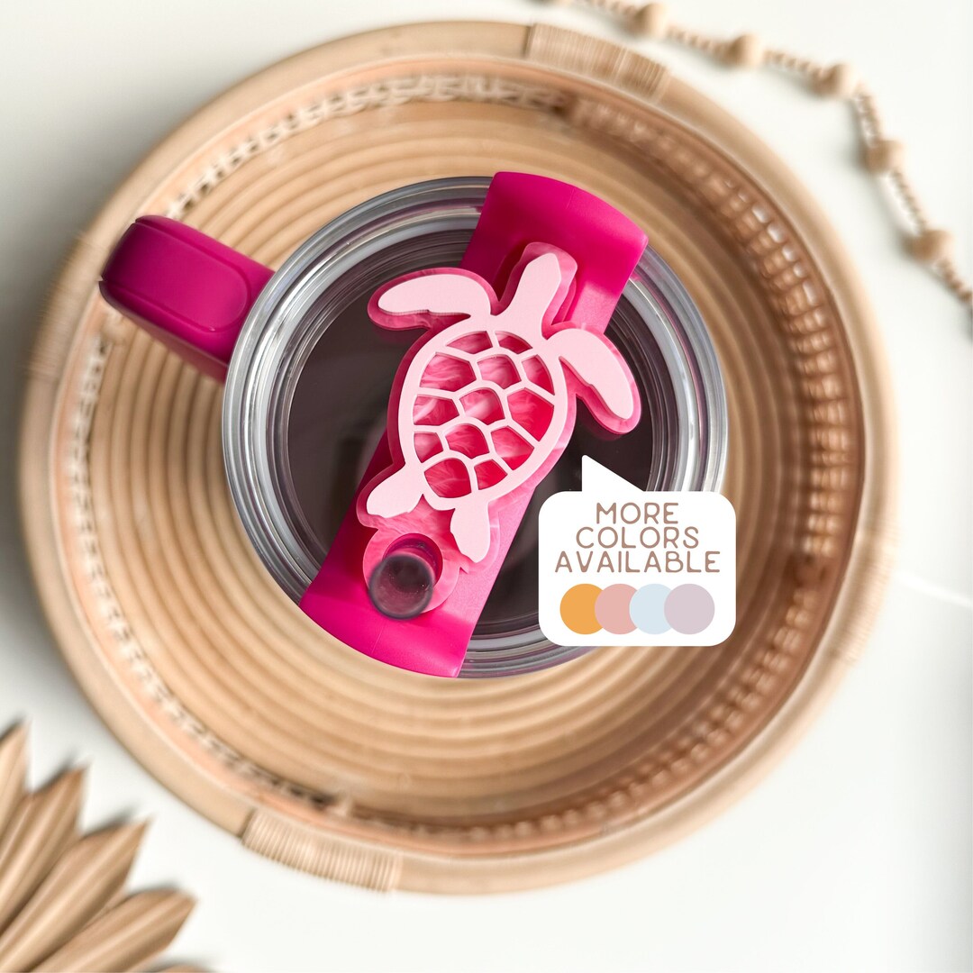 Sea Turtle Tumbler Topper, Marine Stanley, Turtle Stanley Tag, Turtle ...