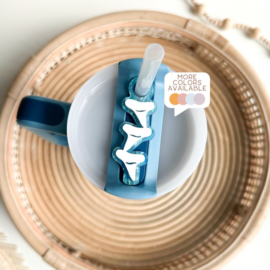 Stacked Shark Tooth Stanley Lid, Stanley Cup Accessory, Shark Tooth ...