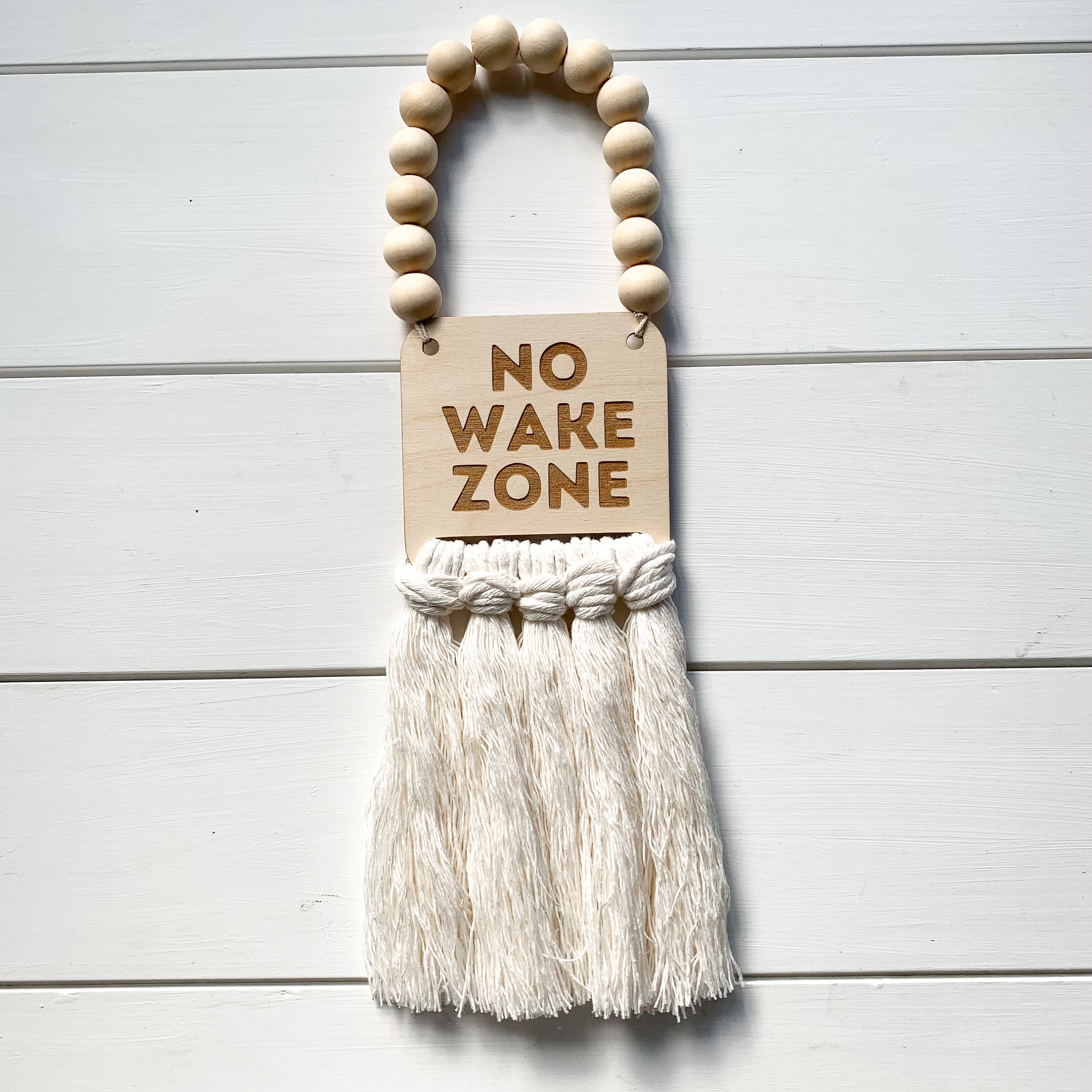 No Wake Zone Nursery Sign No Wake Zone Beachy Decor Coastal | Etsy