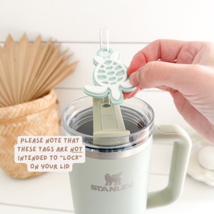 Sea Turtle Stanley, Stanley Cup Accessories, Turtle Stanley Tag, Turtle ...