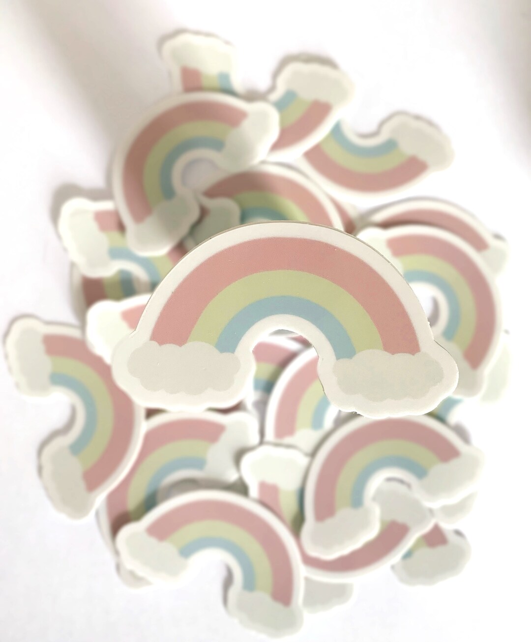 Pastel Rainbow Sticker - Etsy