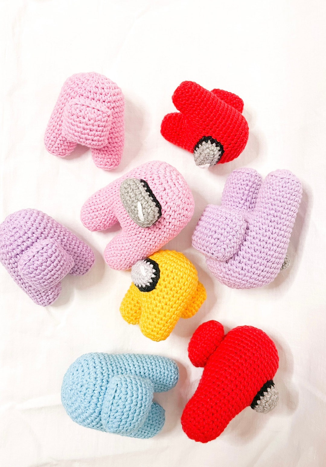 Among Us Crochet Plushies | Among Us Amigurumi Handmade Toy - Etsy