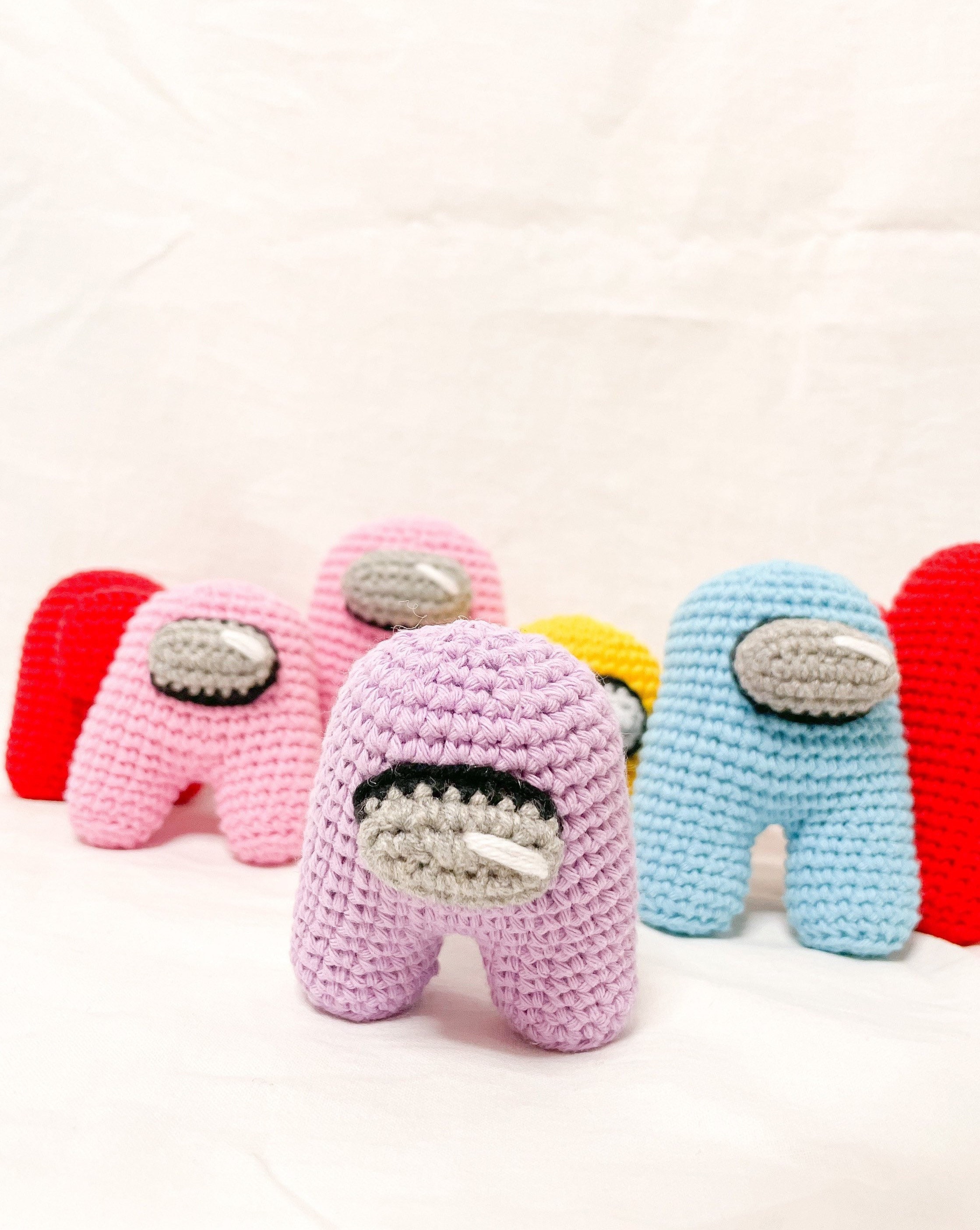 Among Us Crochet Plushies Among Us Amigurumi Handmade Toy - Etsy