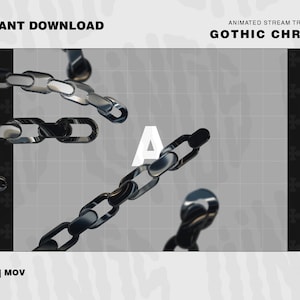 Gothic Animated Stream Transition / Gothic Chrome / Twitch Transition ...