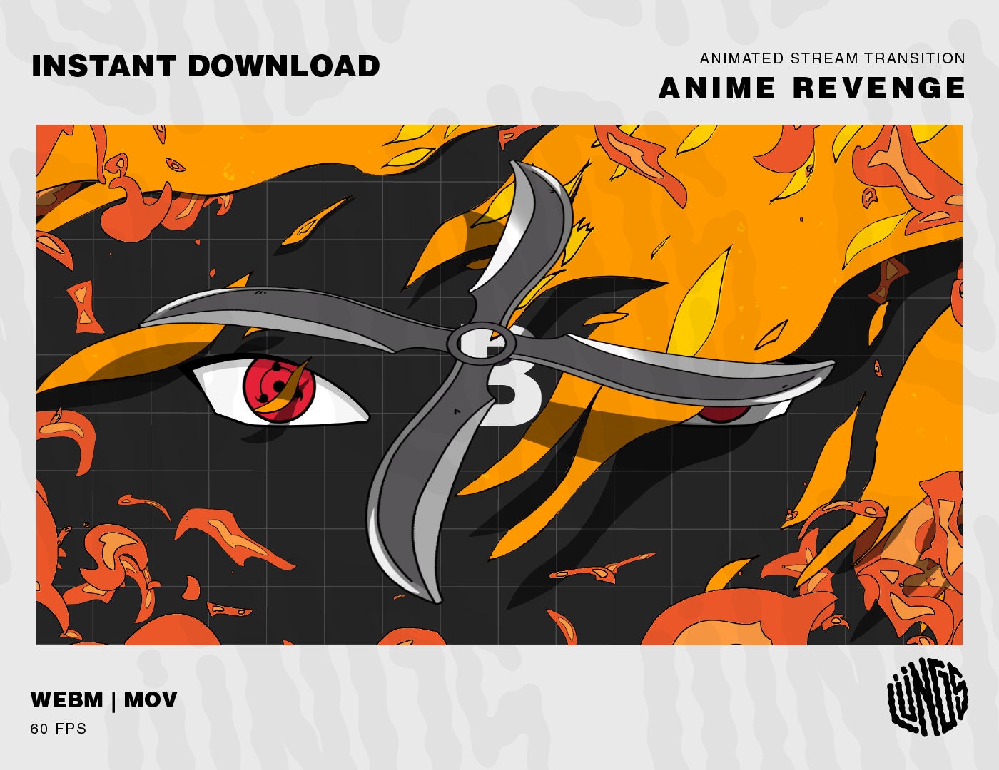 Anime Animated Stream Transition / Anime Revenge / Twitch Transition ...