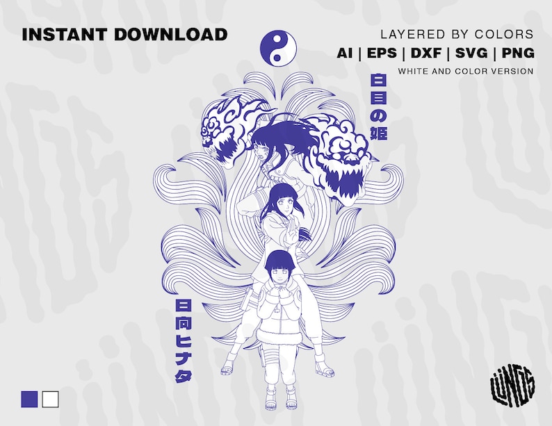 Anime Girl / Anime Svg / Ai, Eps, Dxf, Svg, Png - Etsy Australia