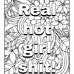 10 Megan Thee Stallion Curse Words Coloring Pages |coloring Pages ...