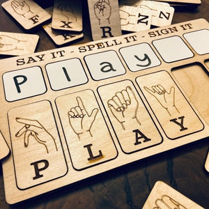 Asl Wood - Etsy