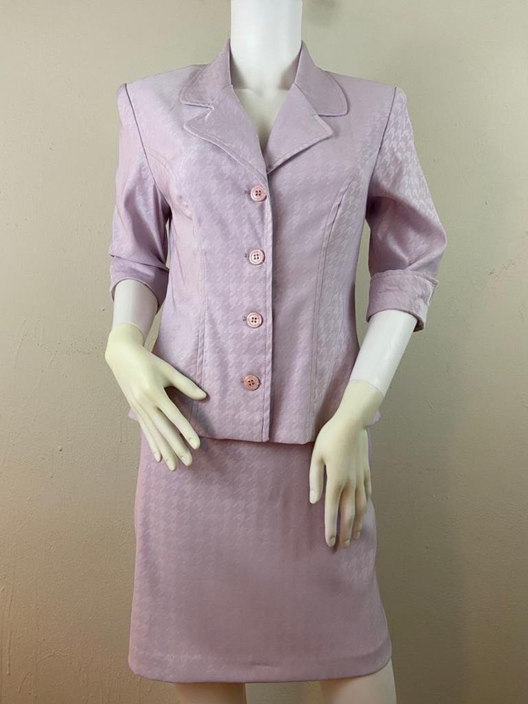 Vintage 80s Dawn Joy Lavender Set / Blouse & Skirt / the Nanny Fashion ...