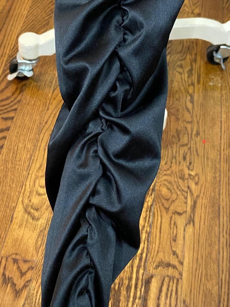 Vintage 80s Gold Flava Satin Poly Pucker Pants / Trousers Lady - Etsy