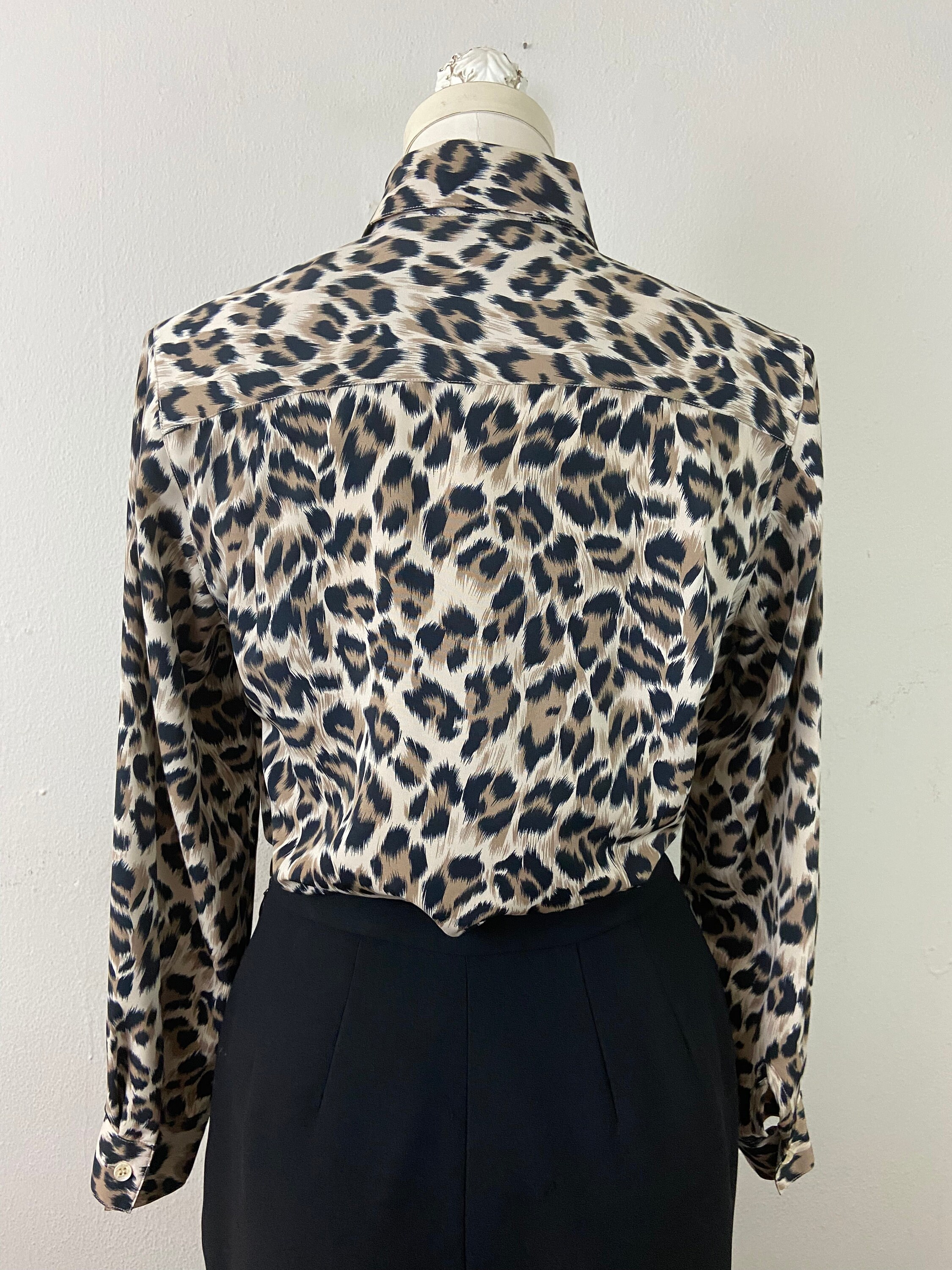 Vintage Early 90s Chita Print Oversize Shoulder and Sleeves - Etsy