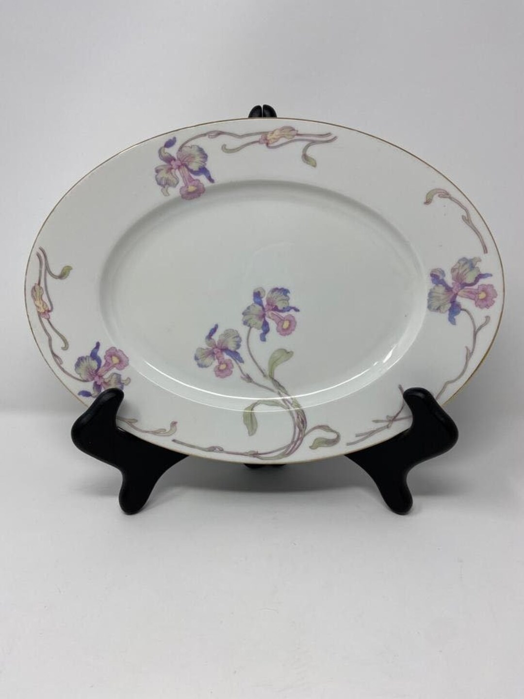 Vintage 1930s Oval Serving Plate by Bohemia Ceramic China / Dinnerware ...