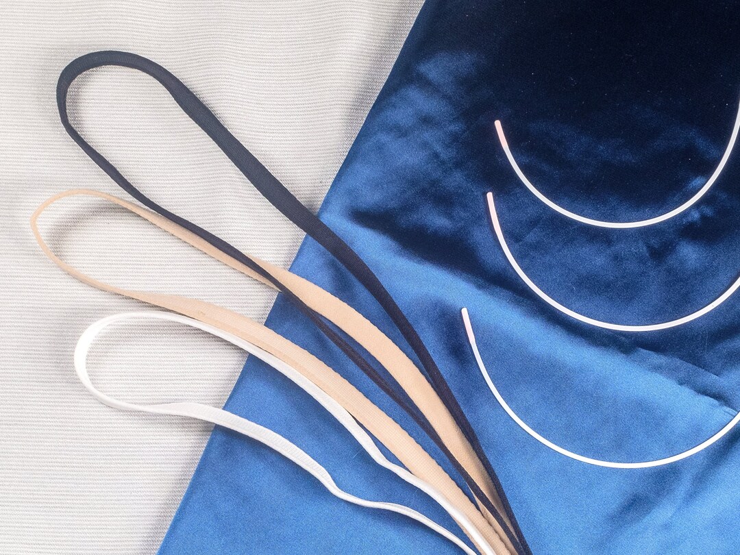 Underwire Casing Soft Felt Bra Wire Tubing Sturdy 10mm Wide Bra ...