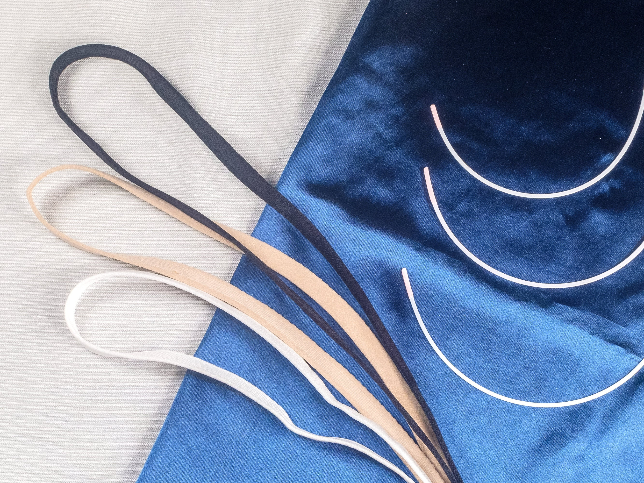 Underwire Casing Soft Felt Bra Wire Tubing Sturdy 10mm Wide Bra ...