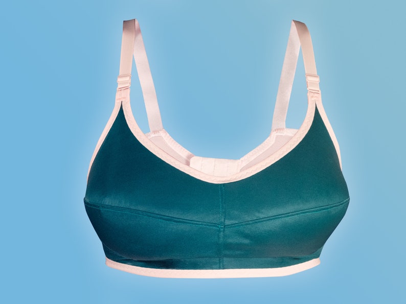 Basil Wireless Bra Sizes 28B-40G Sewing Pattern PDF Bra Making - Etsy