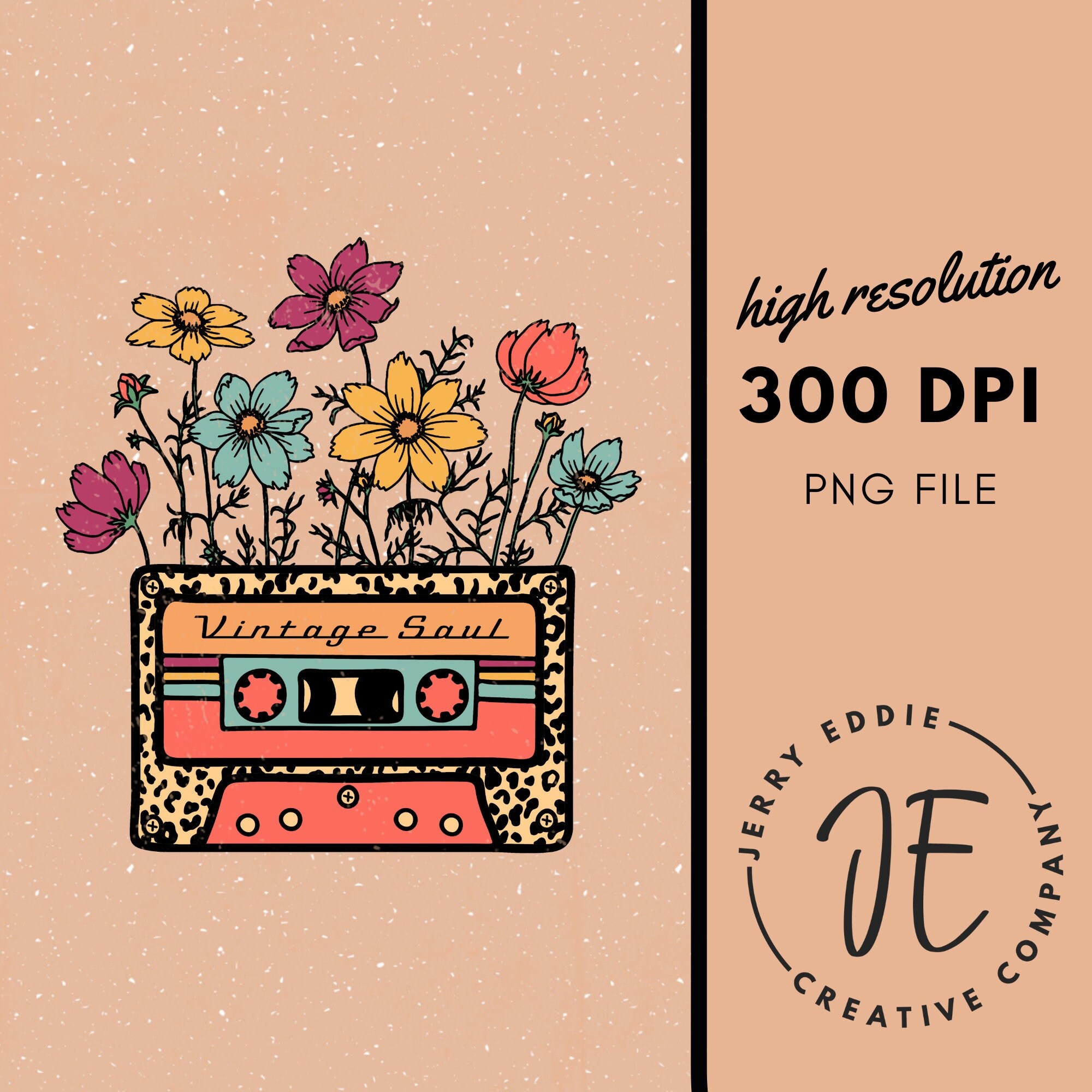 Distressed Vintage Soul PNG - Etsy