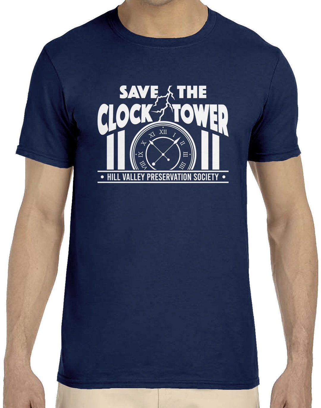 Back to the Future Save the Clock Tower T-shirt or Tank Top - Etsy