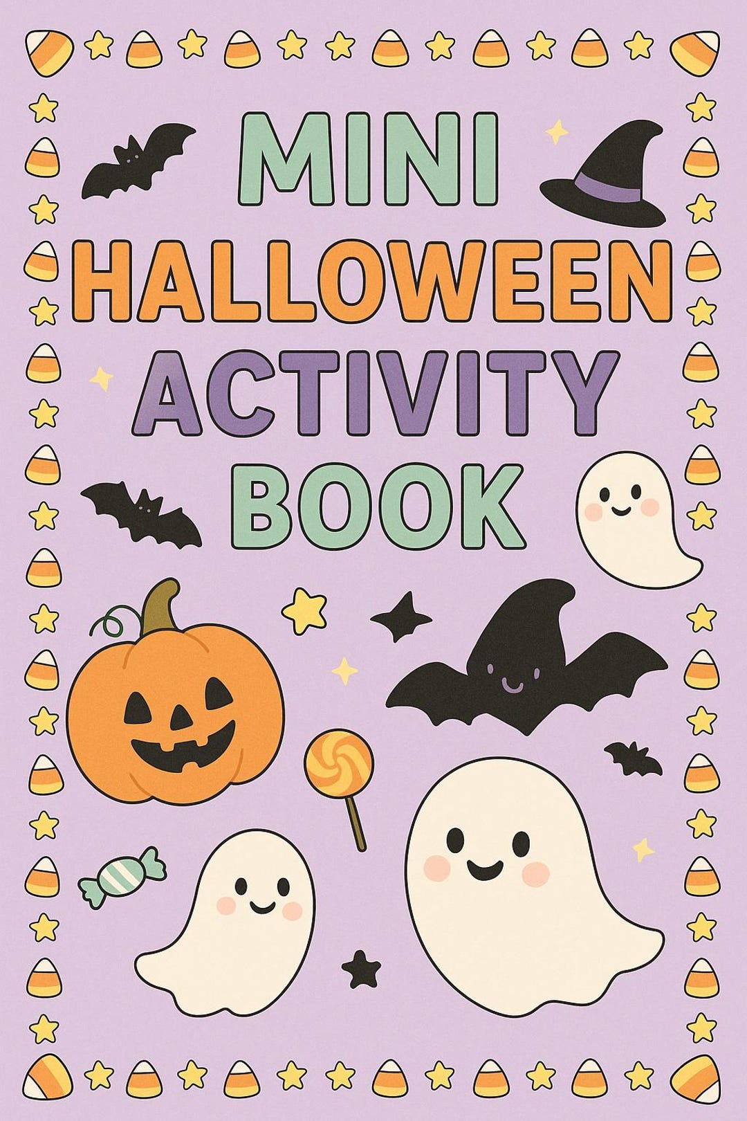 Mini Halloween Activity Book for Kids – Fun Printable Games & Coloring ...