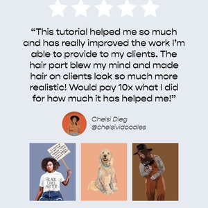 Procreate Digital Art Illustration Portrait Beach Tutorial, How to Draw ...