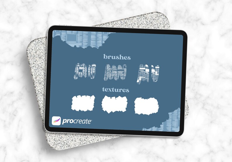 Procreate Newsprint Newspaper Brush and Pattern Set, Brushes for ...