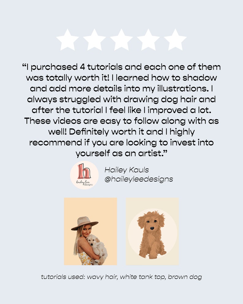 Procreate Digital Illustration Tutorial Bundle, Beginner Tutorial, Procreate Class Course Easy ...