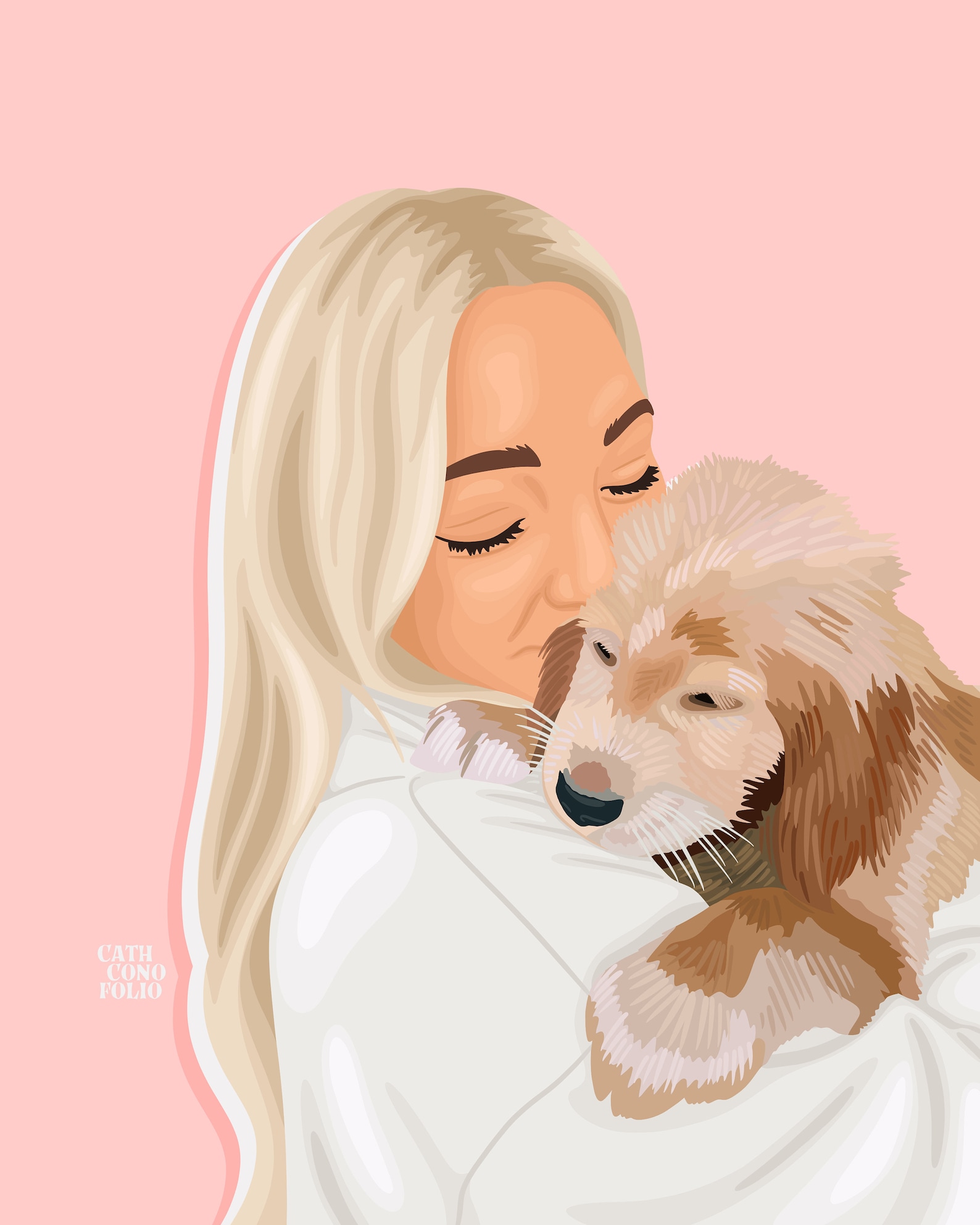 Procreate Digital Illustration Tutorial Bundle Portrait | Etsy